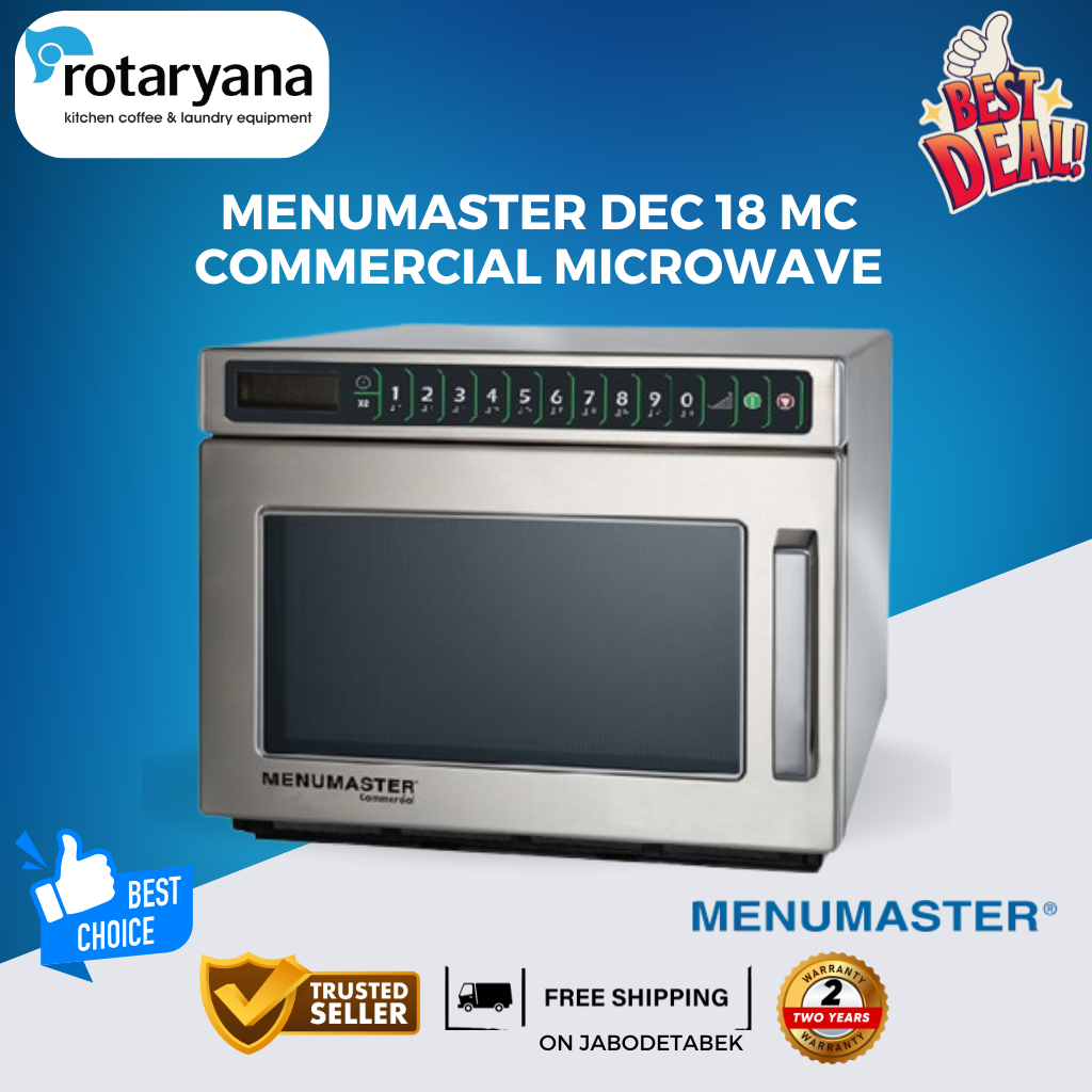 Jual MICROWAVE Menumaster DEC 18 MC - Commercial Microwave Oven | Shopee Indonesia