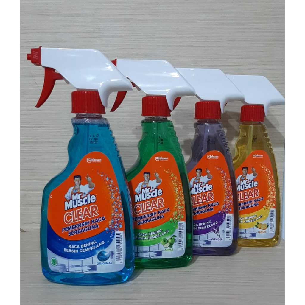 Jual Mr Muscle Cleaner Spray Pembersih Kaca 500ml / Mr Muscle Pump ...