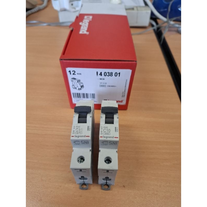 Jual MCB LEGRAND RXE 6KA 1PHASE 6,10,16,20,25,32,40,50,63AMPRE ORI ...