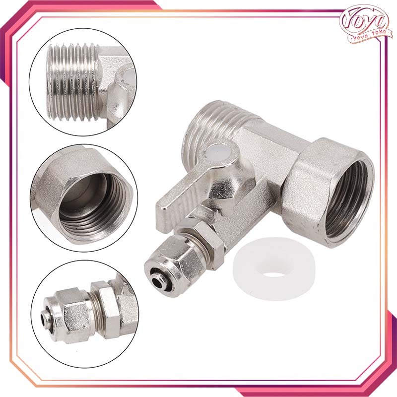 Jual Kran Air RO Tembaga Asli Stop Kran Reverse Osmosis Original Anti ...