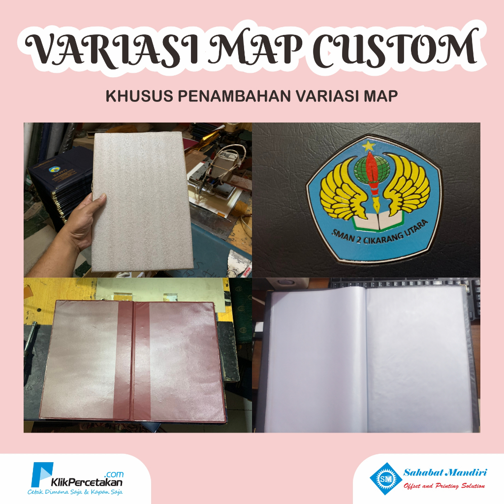 Jual PENAMBAHAN VARIASI UNTUK MAP RAPORT MAP IJAZAH MAP WISUDA MAP ...