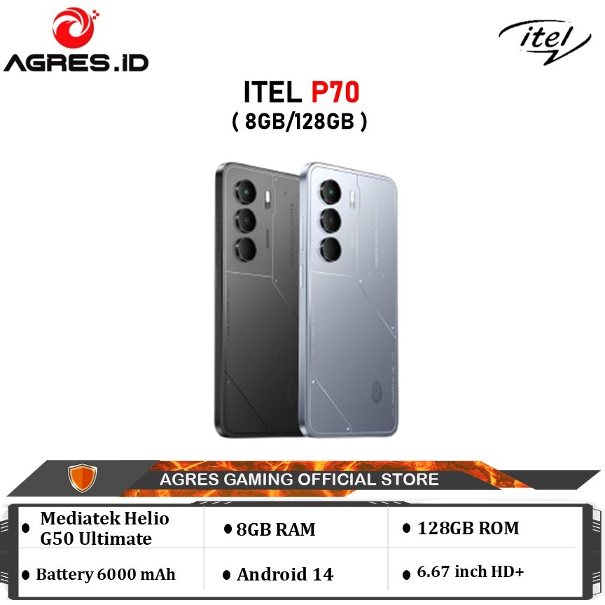 Jual Itel P70 8GB/128GB Garansi Resmi Itel Indonesia | Shopee Indonesia