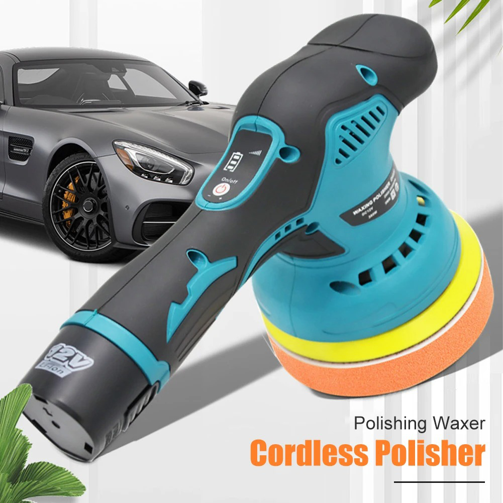 Jual Mesin Poles Mobil Elektrik Car Polisher 1300mAh 5500RPM XIMIJI ...