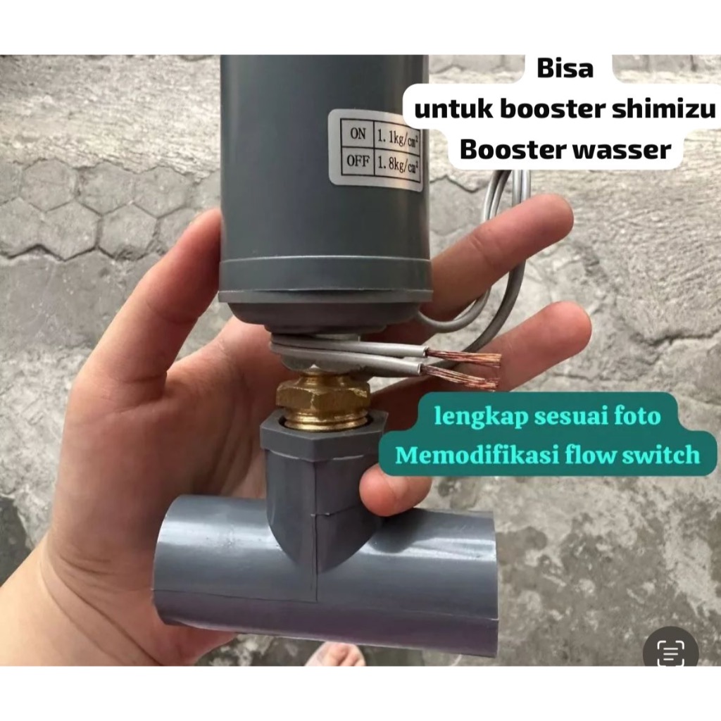 Jual Modifikasi pompa booster wasser pb 218 ea pb 318 ea - pressure ...