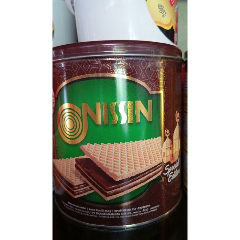 Jual kue nissin wafer kaleng 267g | Shopee Indonesia