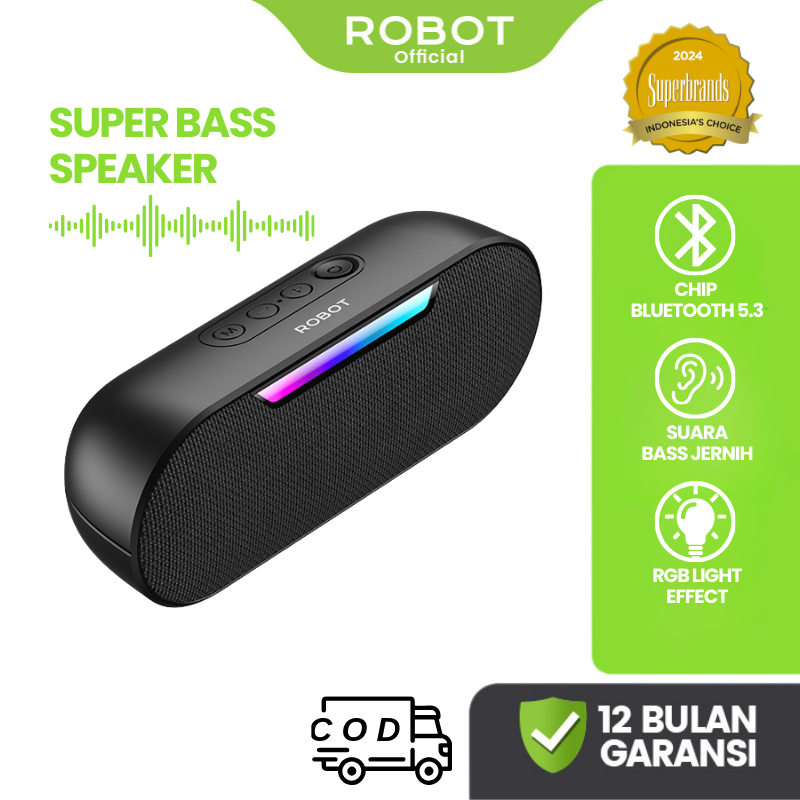 Jual ROBOT Speaker Bluetooth Speaker Kecil Chip Bluetooth 5.3 Super ...