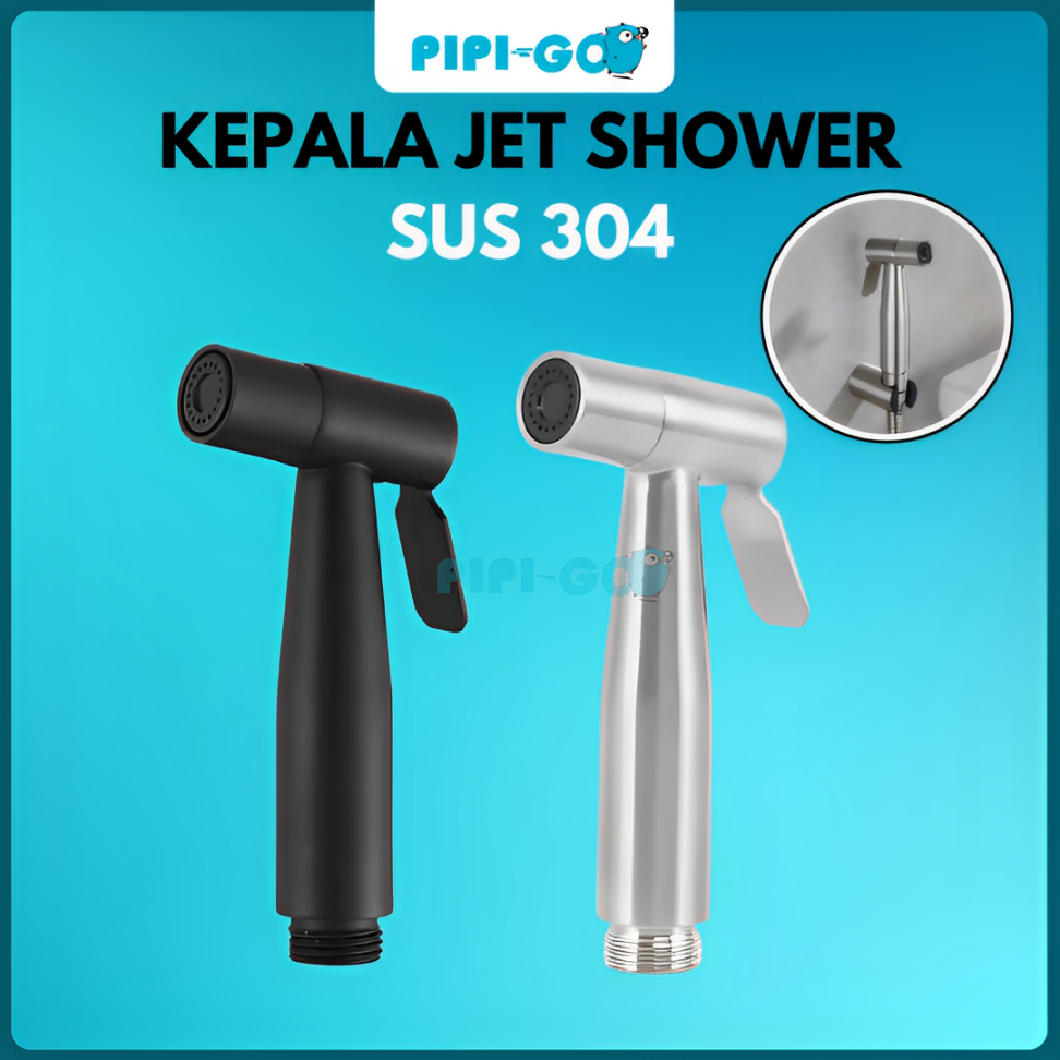 Jual PPG - Kepala Shower Jet Hand Spray Water Spray Stainless Steel SUS 304 Toilet Kloset Closet ...
