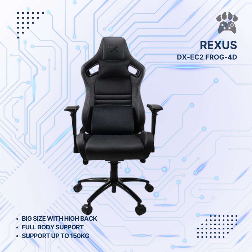 Jual Rexus Daxa Elco DX-EC2 FROG-4D Gaming Chair Big Size | Shopee ...