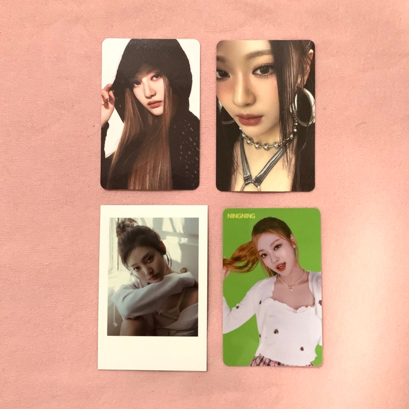 Jual [OFFICIAL] NINGNING AESPA PHOTOCARD SYNK HYPERLINE CONCEPT KONSEP RANDOM TRADING CARD PACK ...