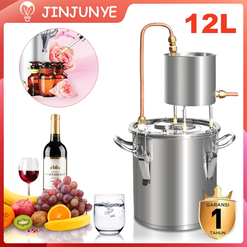 Jual Home Distiller Stainless 12L Alat Penyulingan Destilasi Distiller ...