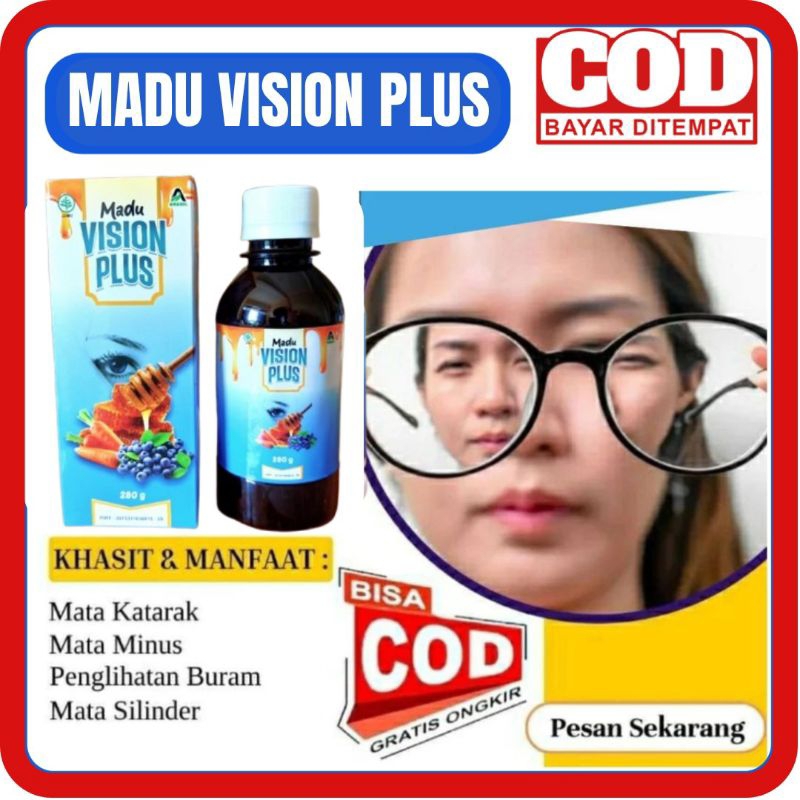 Jual 𝗠𝗔𝗗𝗨 𝗩𝗜𝗦𝗜𝗢𝗡 PLUS 280 GR - 𝗠𝗔𝗗𝗨 𝗭𝗨𝗣𝗘𝗥 𝗩𝗜𝗦𝗜𝗢𝗡 𝗩𝗜𝗧𝗔𝗠𝗔𝗧𝗔 MADU VISION ...
