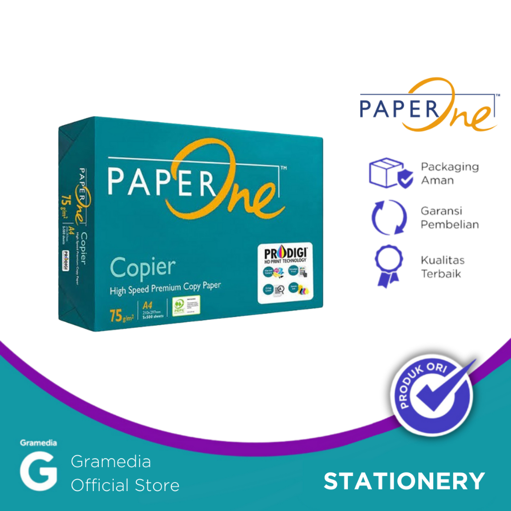 Jual Hot Item Paper One Fc 75 Gr A4 | Shopee Indonesia