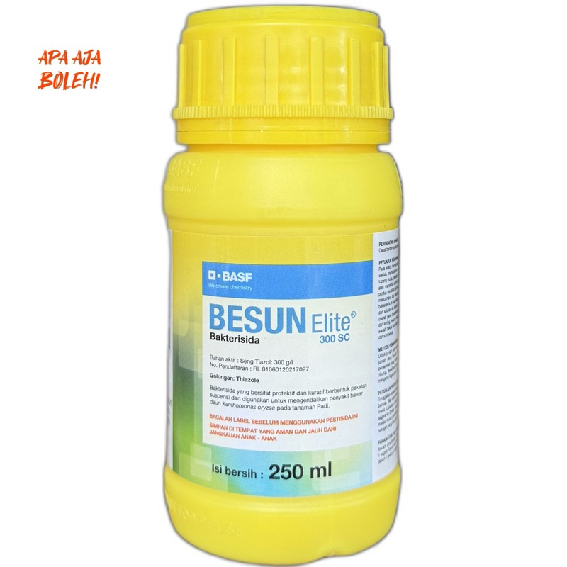 Jual BAKTERISIDA BESUN ELITE 300 SC 250 ML BASF/RACUN PROTEKTIF ...