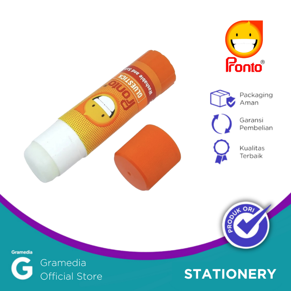 Jual Pronto Glue Stick Orange 35gr | Shopee Indonesia