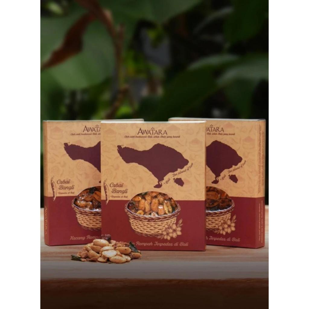 Jual Paket Hemat Kacang Awatara isi 5 - Kacang Rempah - oleh oleh bali ...