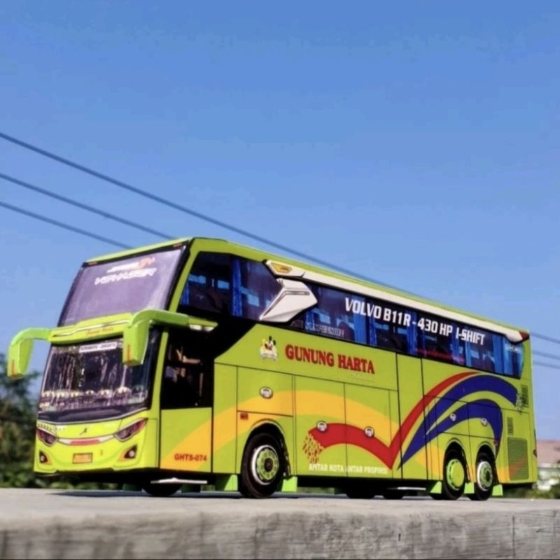 Jual Miniatur Papercraft Bus Gunung Harta | Shopee Indonesia