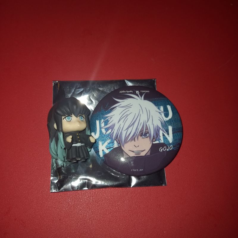 Jual Badge pin tomoro gojo, Narabundesu muichirou Collectible Ticket ...