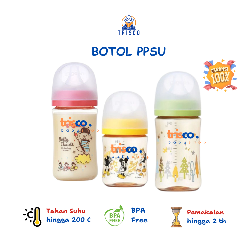 Jual Trisco Botos Susu PPSU 160 ml dan 240 ml | Shopee Indonesia