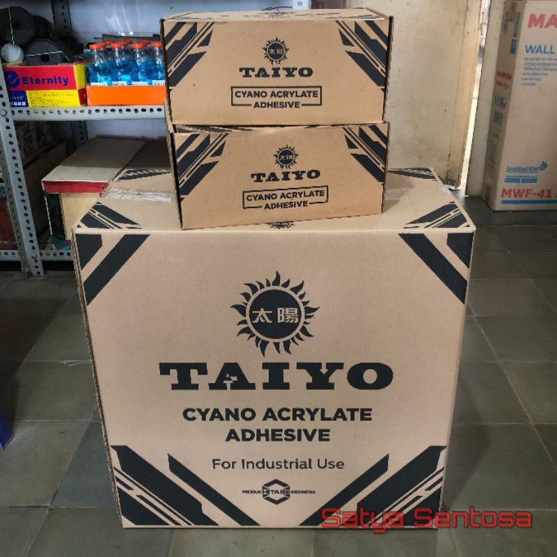 Jual (1 Karton 8 box / 10 box) Lem Alteco TAIYO Besar Lem Serbaguna ...
