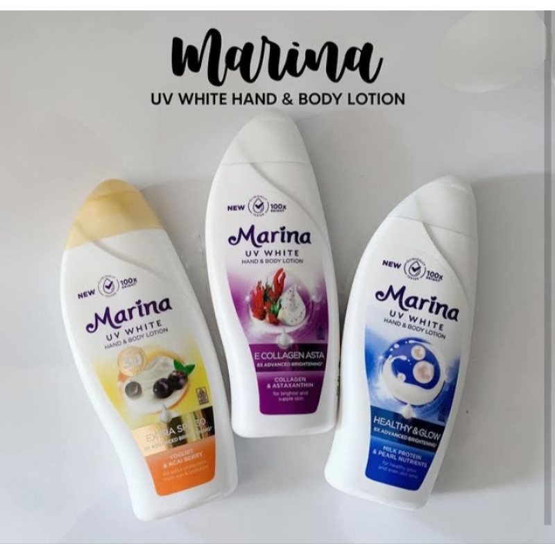 Jual MARINA HANDBODY LOTION 185ML | Shopee Indonesia