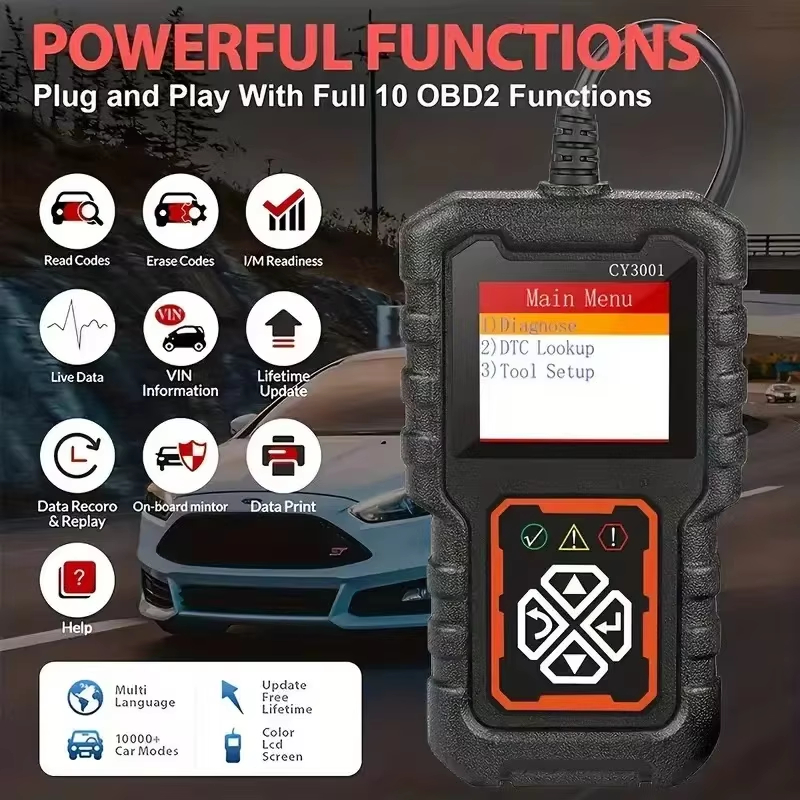 Jual OBD Perangkat Deteksi Kesalahan Otomotif CY3001 OBD2 Alat Deteksi ...
