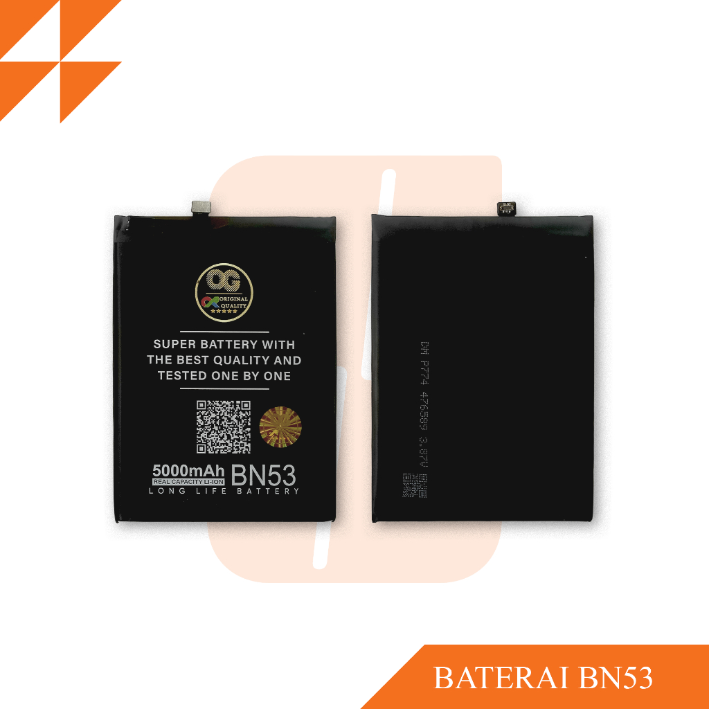 Jual OG - BATERAI BN53 UNTUK REDMI NOTE 9 PRO / REDMI NOTE 10 PRO ...