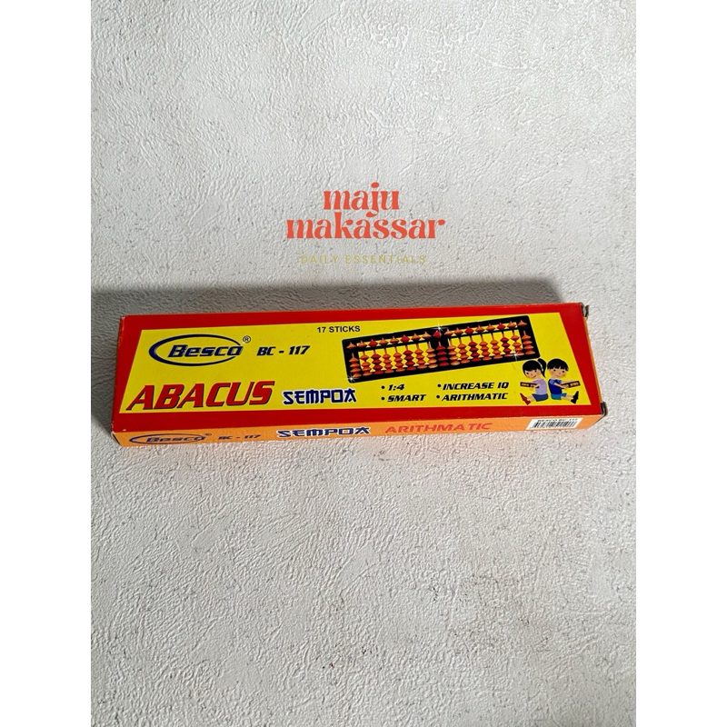 Jual Sempoa besco abacus BC-117 (PCS) | Shopee Indonesia