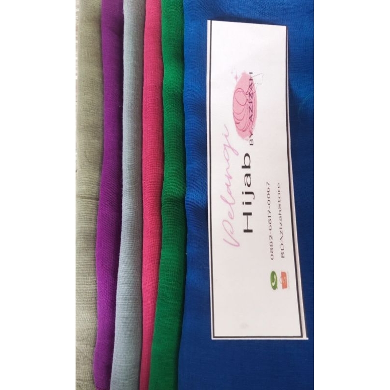 Jual PELANGI HIJAB BY AZIZAH | HIJAB SEGI EMPAT | HIJAB JADUL | HIJAB ...