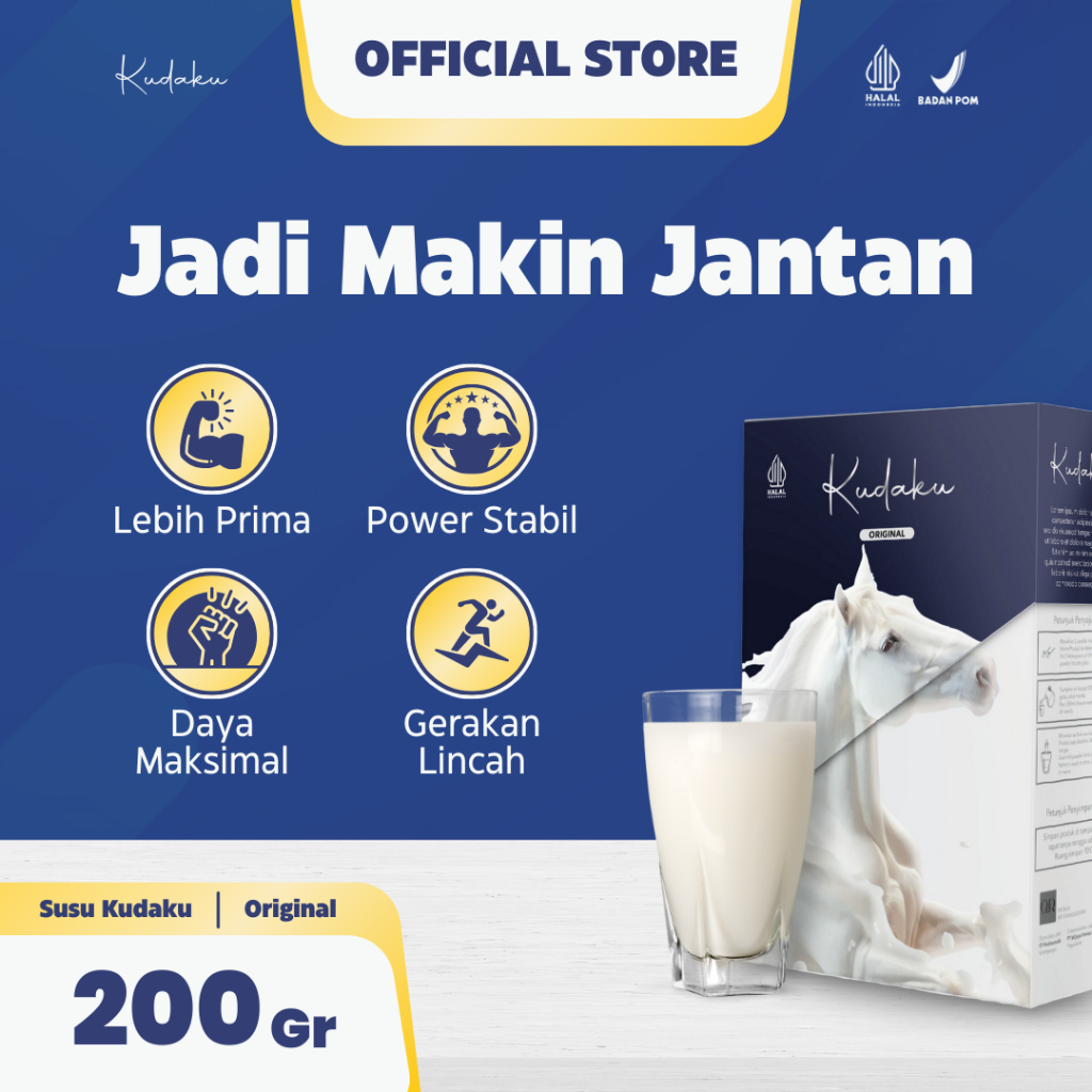 Jual KUDAKU Susu Kuda Penambah Stamina suplemen perkasa kuat tahan lama jamu pria lemah syahwat ...