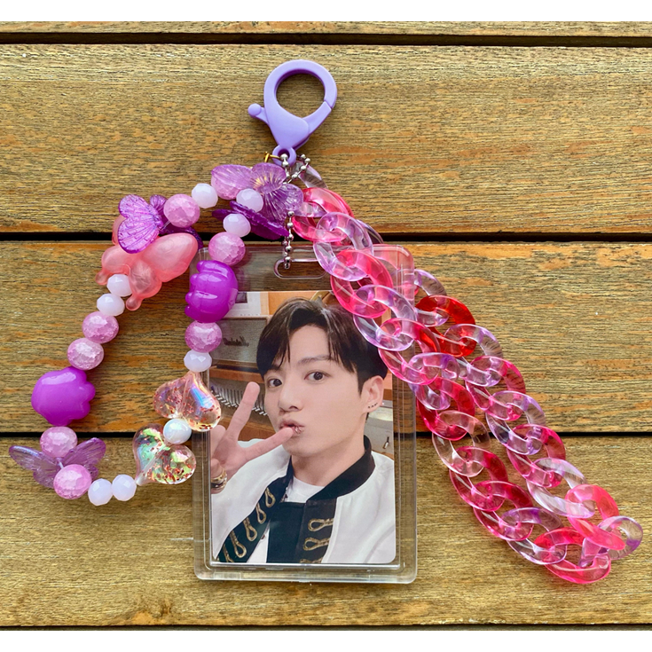 Jual Kpop Custom Keychain VIOLET CHARM Series Gantungan Kunci Bag Charm ...