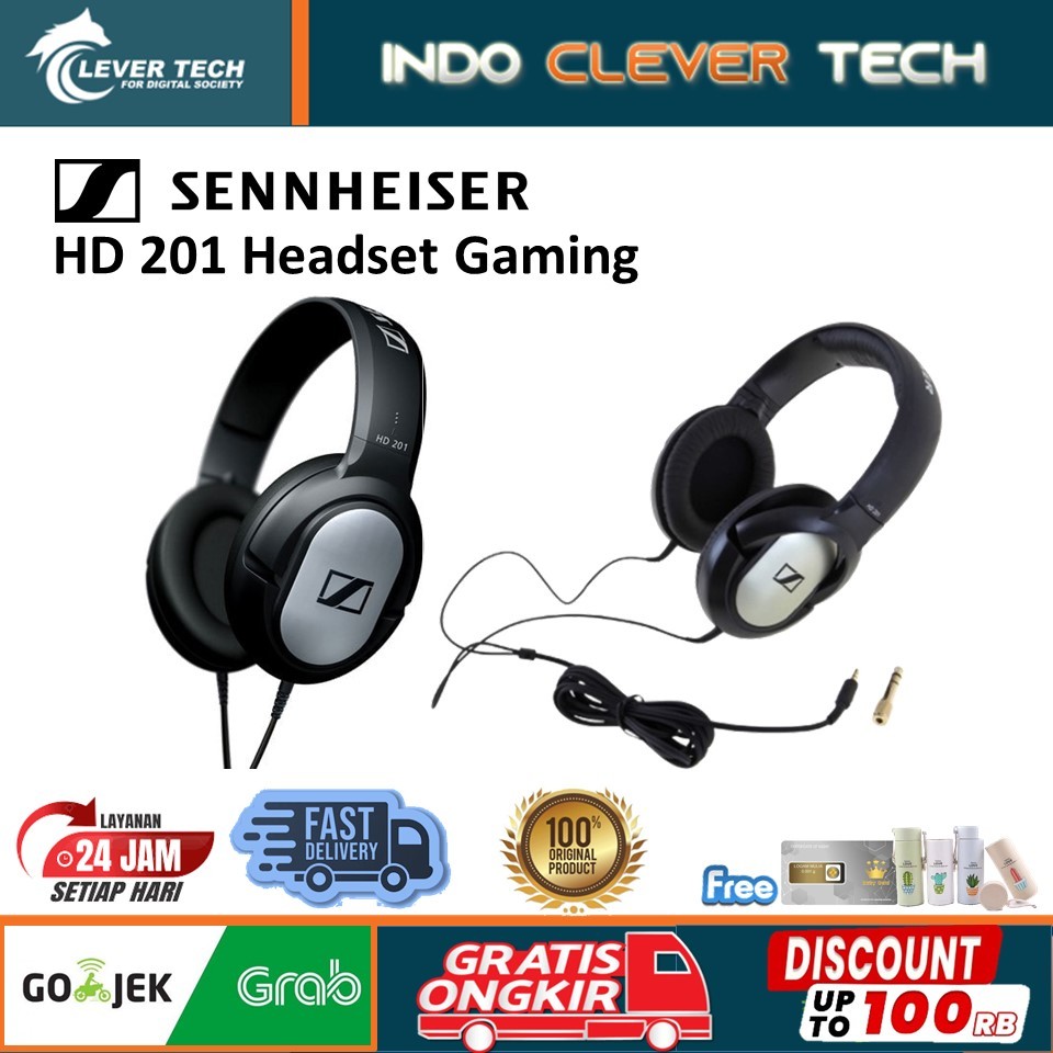 Jual Sennheiser HD 201 headphones Gaming Headset | Shopee Indonesia