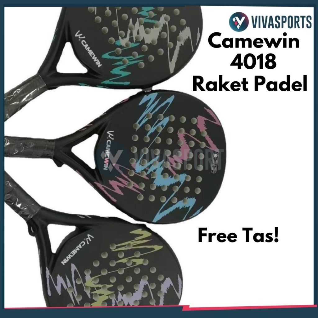 Jual CAMEWIN 4018 High Quality Raket Padel | Padel Racket | Shopee ...