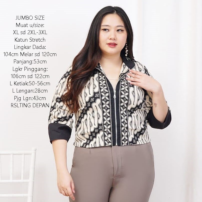 Jual Outer Blazer Jaket Batik motif etnik etnic kultur vintage Jacket ...