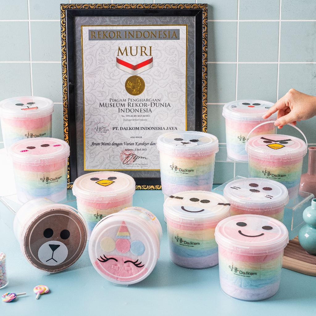 Jual Dalkom Bucket_Utama / Cotton Candy / Gulali / Arum Manis | Shopee Indonesia