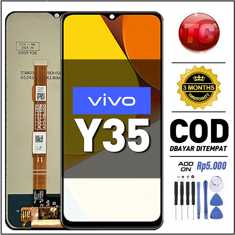 Jual LCD VIVO Y35 Original 100% Fullset Asli Ori Touchscreen Compatible ...
