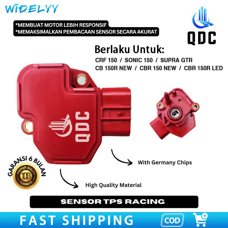 Jual QDC SENSOR TPS SONIC 150 NEW SUPRA GTR CB150 NEW CBR 150 NEW FACELIFT RACING HONDA ORIGINAL ...