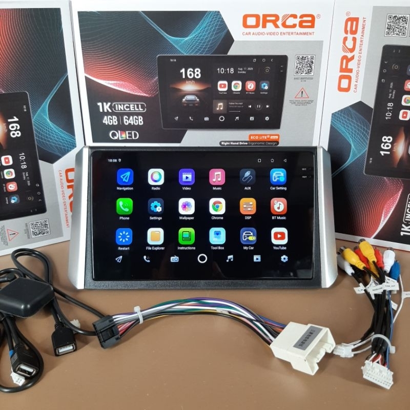 Jual HEAD UNIT ANDROID ORCA XPANDER 2015 - 2021 ANDROID 9 INCH ORCA RAM ...