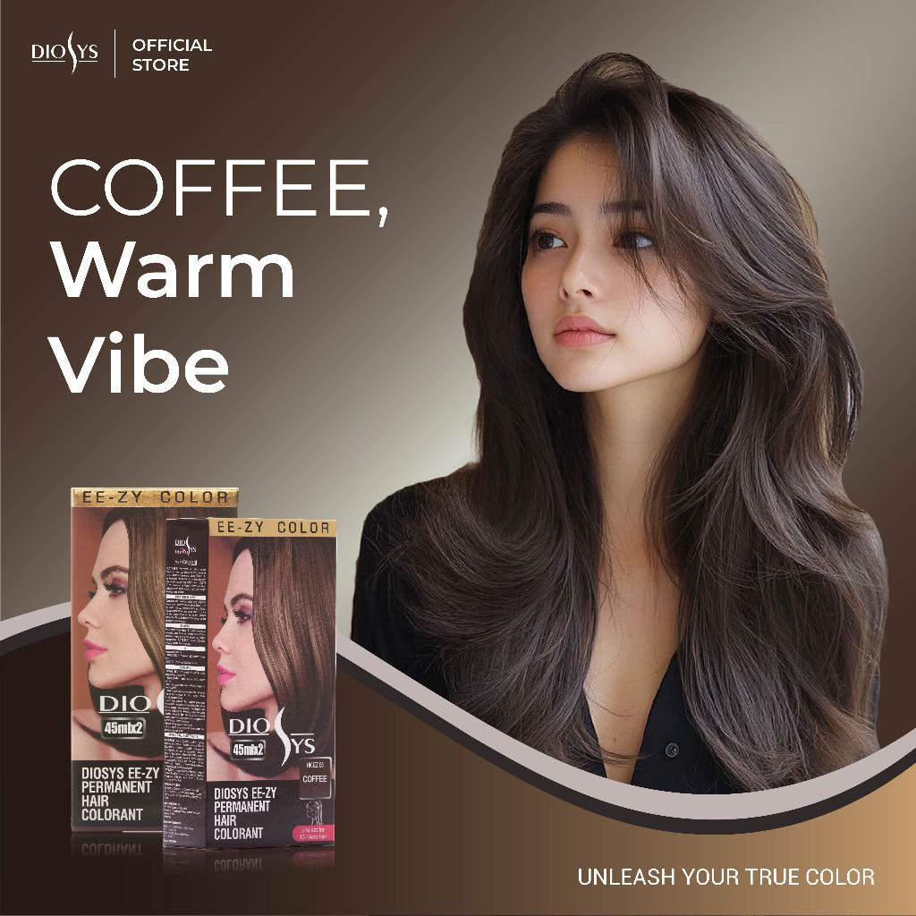Jual Diosys Hair Color | Cat Pewarna Rambut Warna Coffee | Shopee Indonesia