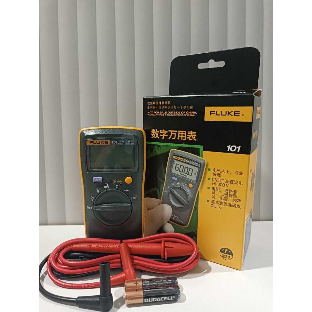 Jual Fluke 101 - Basic Digital Portable Pocket Multimeter with LCD ...