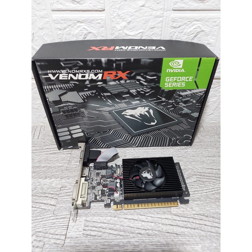 Jual Vga VenomRx Nvidia Gt 610 2Gb Ddr3 - VenomRX GT610 VGA Card | Shopee Indonesia