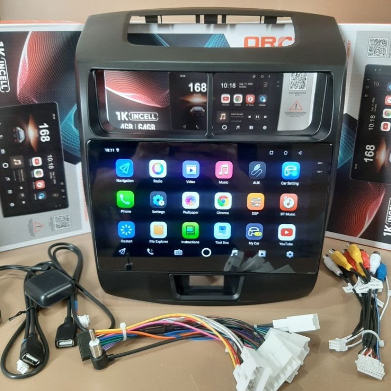 Jual HEAD UNIT ANDROID ORCA AVANZA / XENIA 2012 - 2018 ANDROID ORCA RAM ...