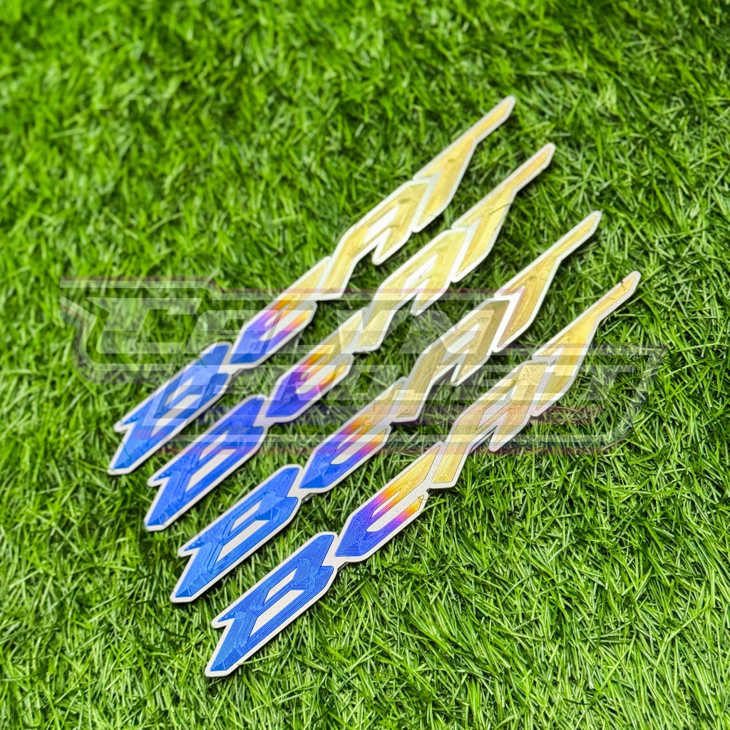 Jual Emblem Body Titanium Beat Original | Shopee Indonesia
