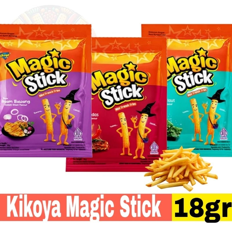 Jual Kikoya Magic Stick Snack French Fries Mini 18gr All Variant Rasa ...