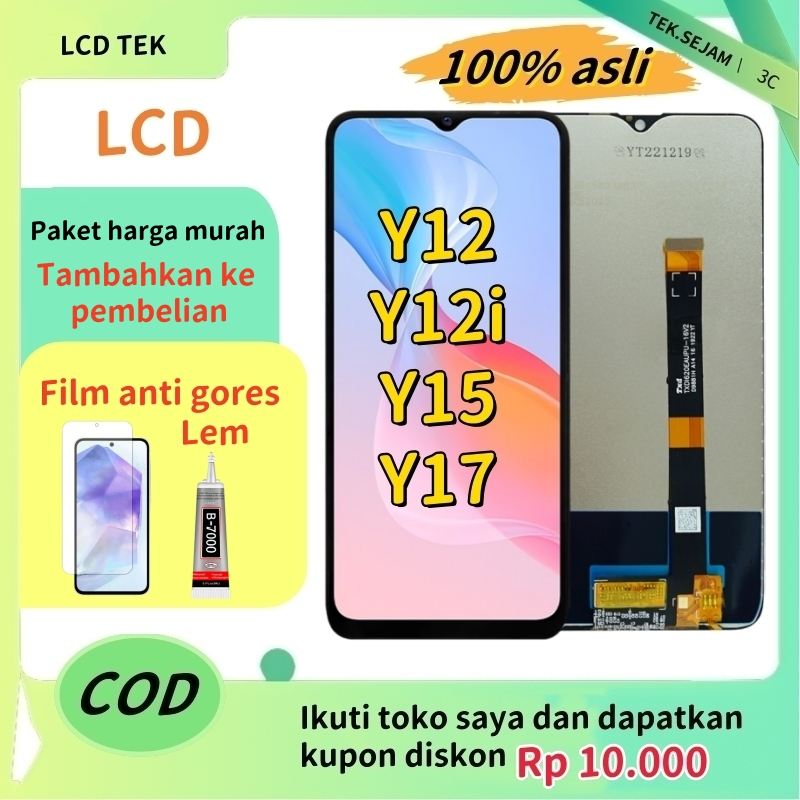Jual 【Pengiriman Segera】LCD VIVO Y17 / Y12 / Y15 / Y12I / Y3 / Y11 LCD TOUCHSCREEN Complete HD+ ...