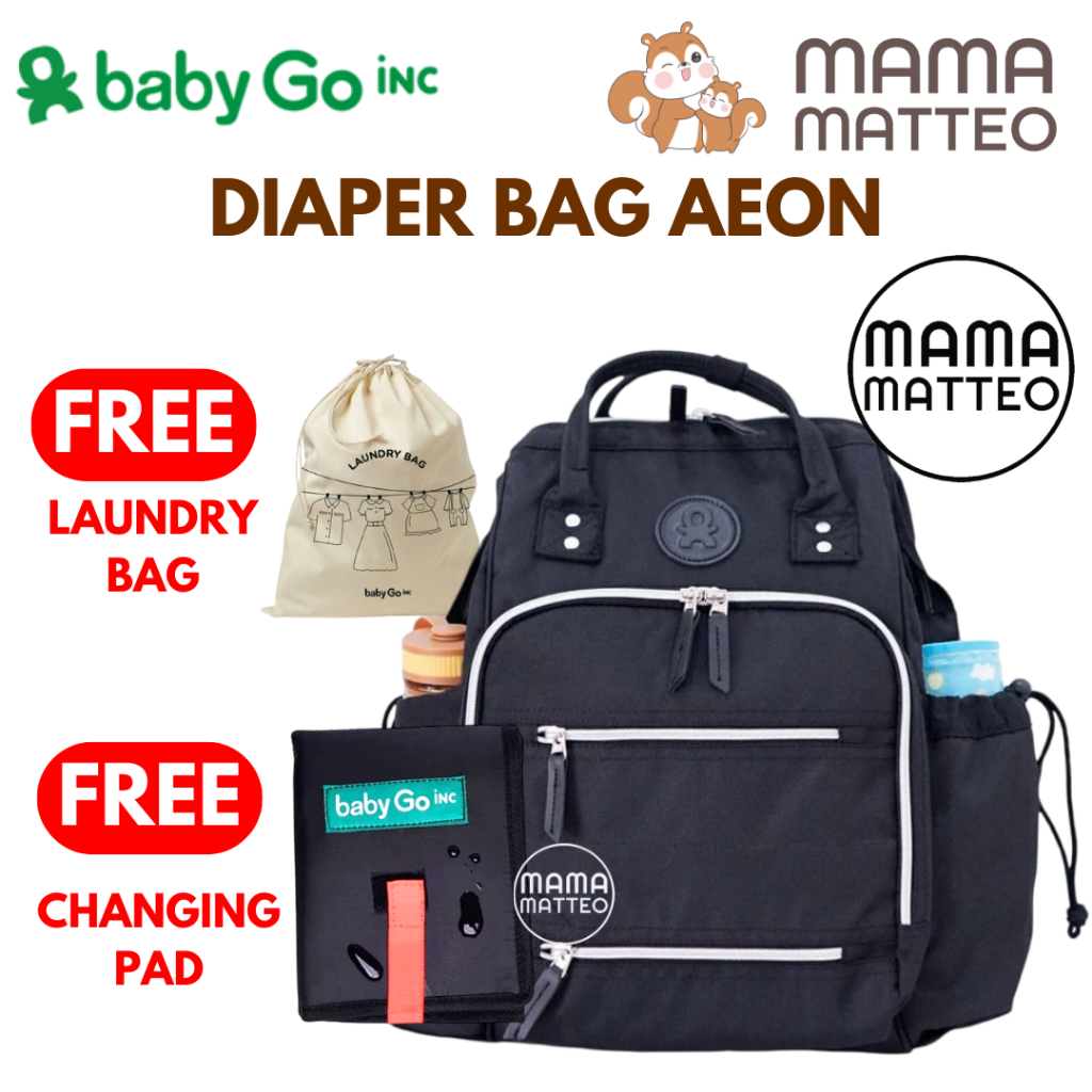 Jual BABYGO Inc Aeon Backpack Diaper Bag / Tas Punggung Organizer ...