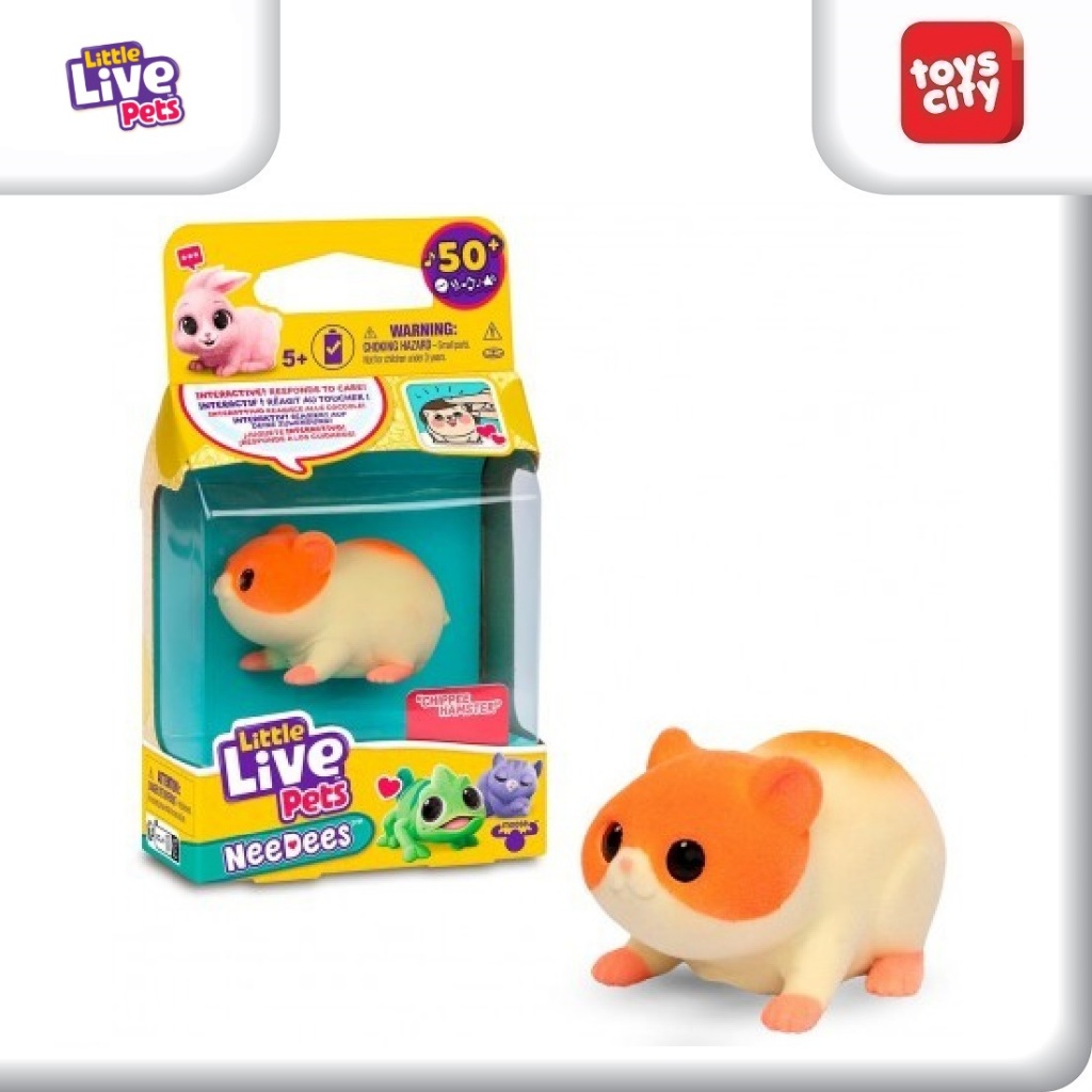 Jual Little Live Pets NeeDees | Interactive Electronic Toy Over 50 ...
