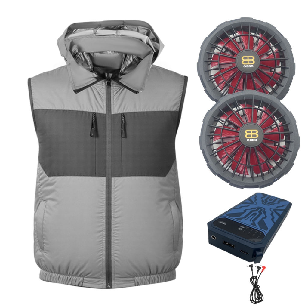 Jual OBBO [Kualitas Jepang] Jaket Pendingin Jaket Kerja Power Bank ...