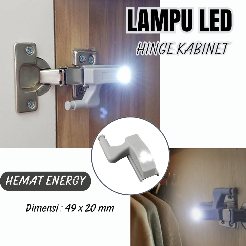 Jual Lampu LED Hinge Light Kabinet Laci Pintu Otomatis Lampu LED Engsel ...