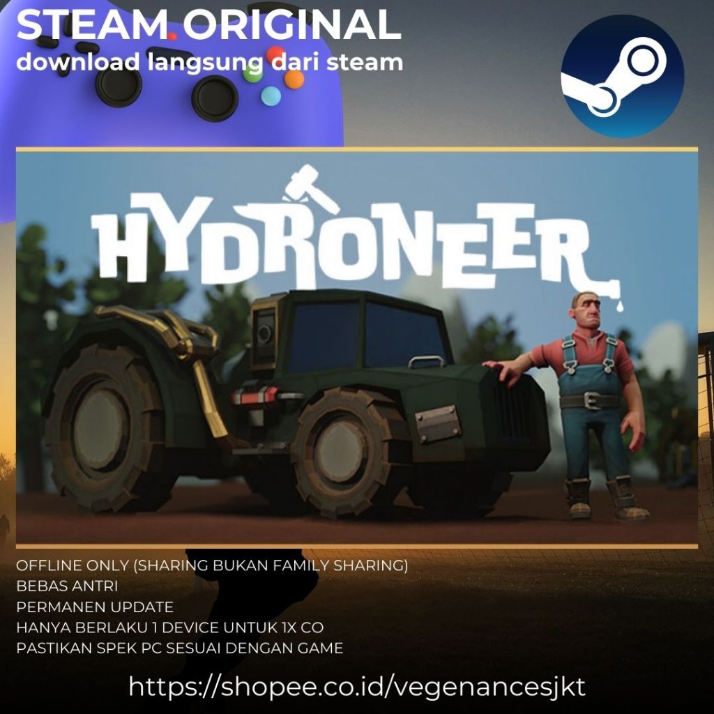 Jual HYDRONEER PC Game Sharing Original + Latest Update | Shopee Indonesia