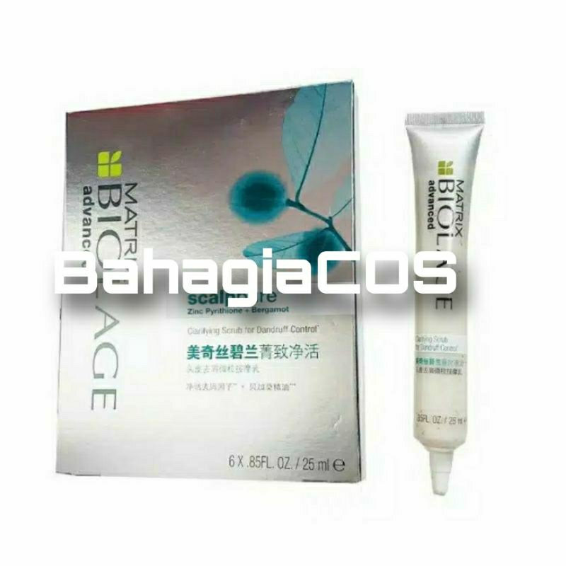 Jual MATRIX Biolage Scalppure Clarifying Scrub 25ml | Shopee Indonesia